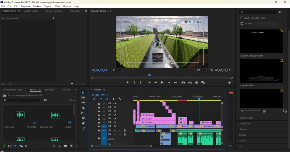 Jasa Editing Konten Video Social Media untuk Reels/Titktok/Youtube