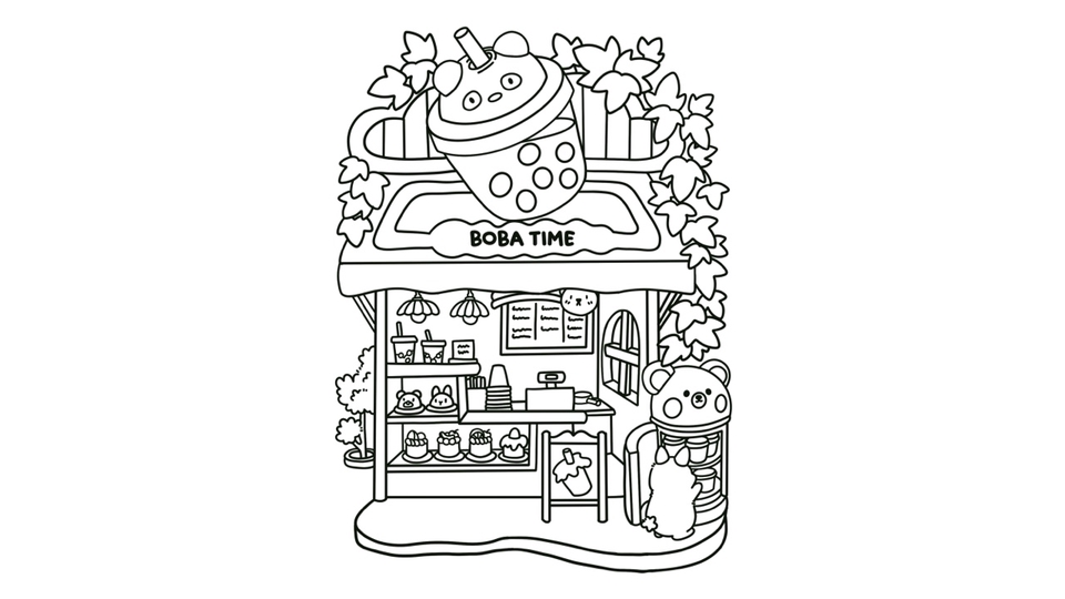DESAIN DOODLE UNTUK PRINTING, SABLON, DAN STIKER