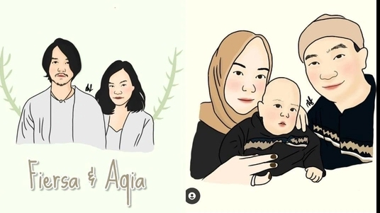 Desain Karakter Simple 1 Hari Jadi