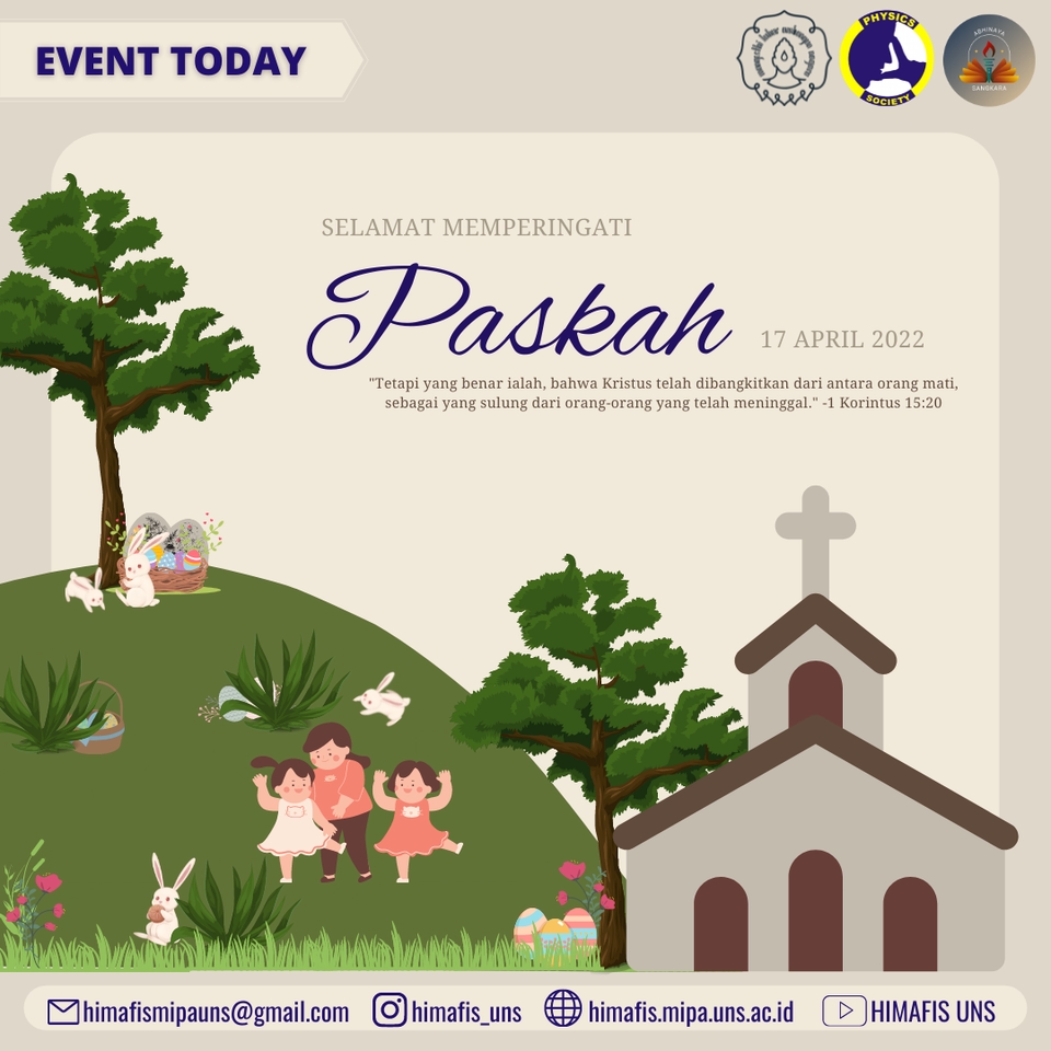 Design Banner atau Pamflet Acara