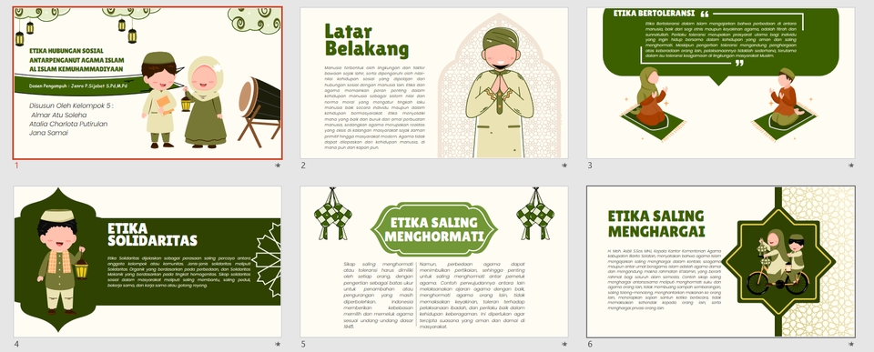Desain Power Point, via Ms. Power Point/CANVA