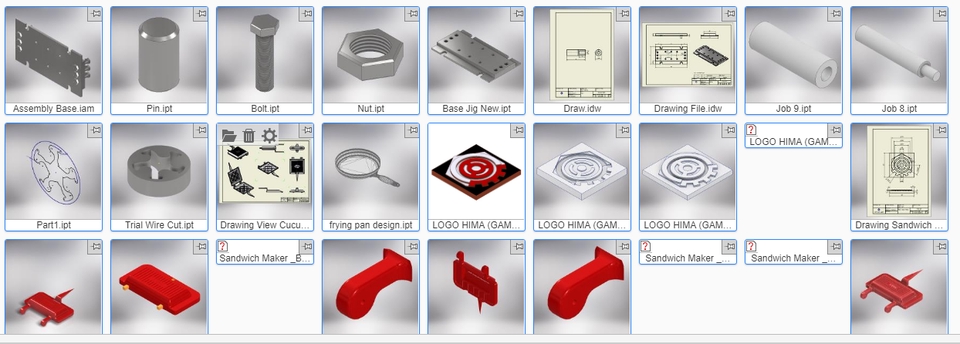 2D & 3D Mechanical Drawing Autodesk Inventor - Mechanical Hand Drawing ...