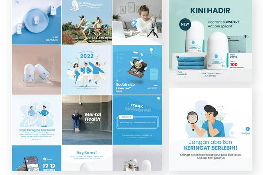 Desain feed instagram