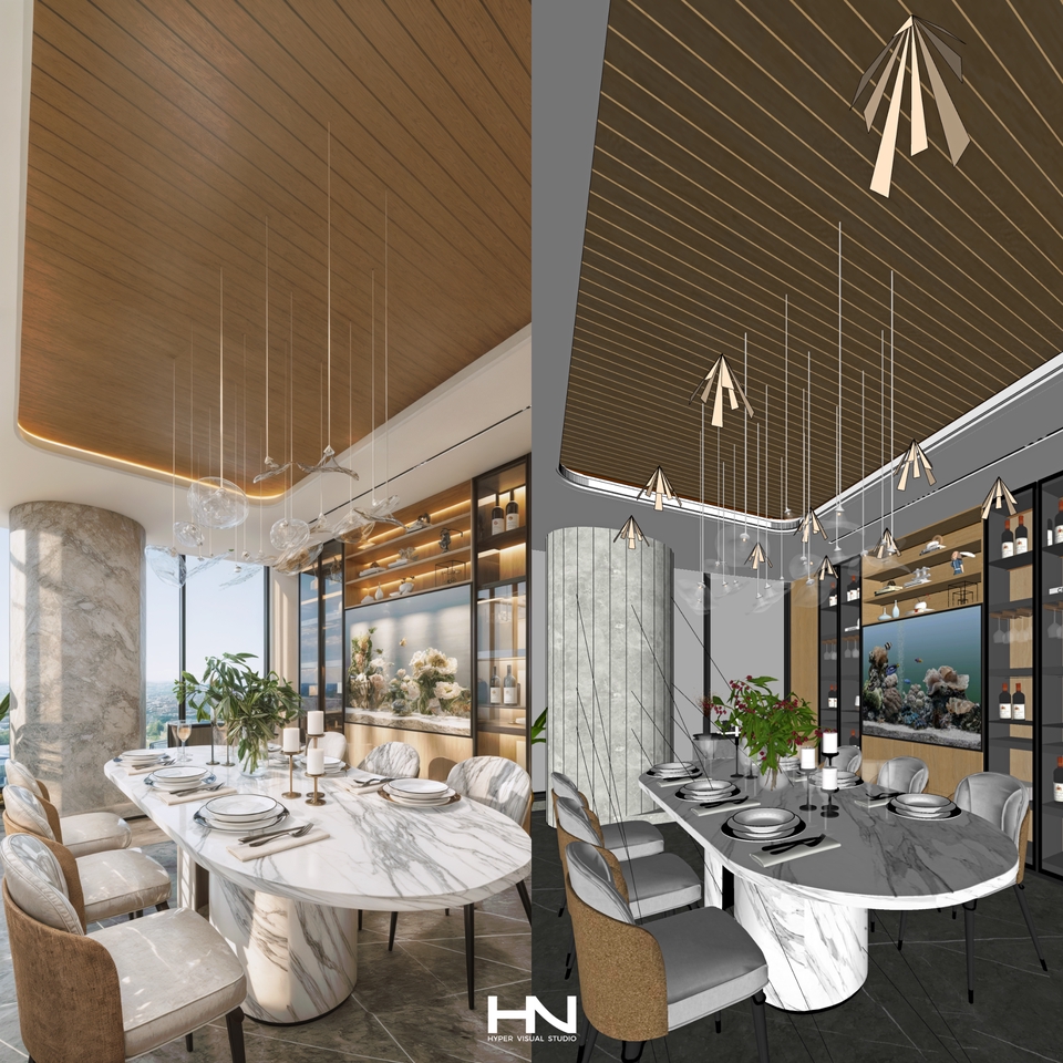 สตูดิโอเรนเดอร์งาน 3D Perspective/Animation อาคารทุกรูปแบบ ภายนอก/ภายใน ครบวงจร