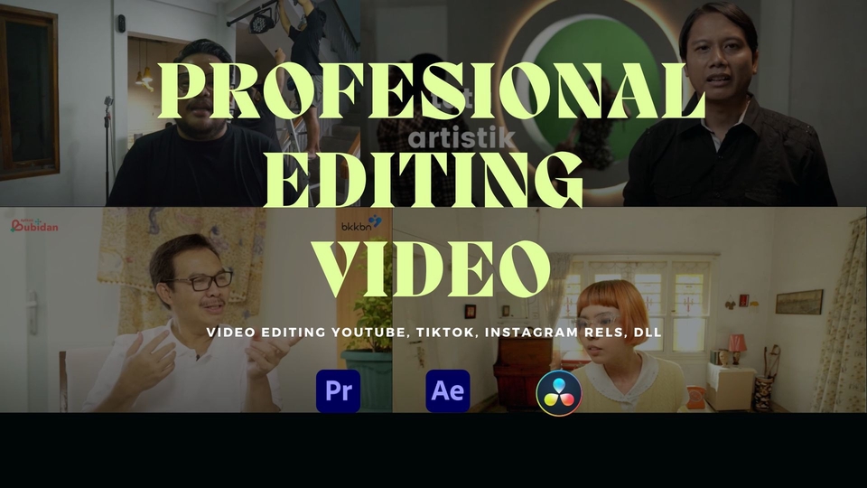 VIDEO EDITING ( SOCIAL MEDIA ADS, YOUTUBE, VLOG, PODCAST, etc )