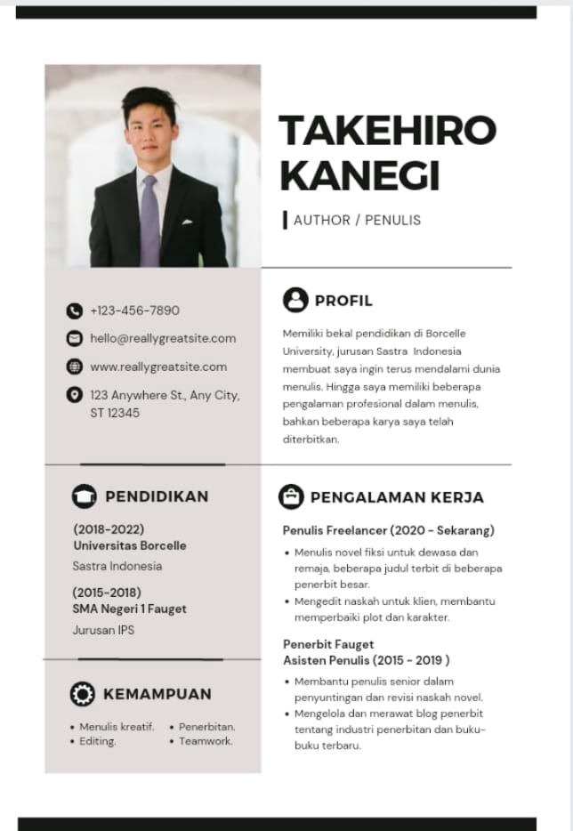Desain CV murah dan cepat