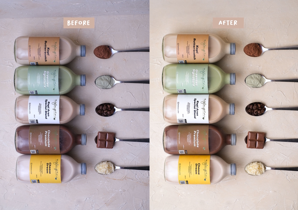 EDIT PHOTO FOOD/ PRODUCT SHOOT