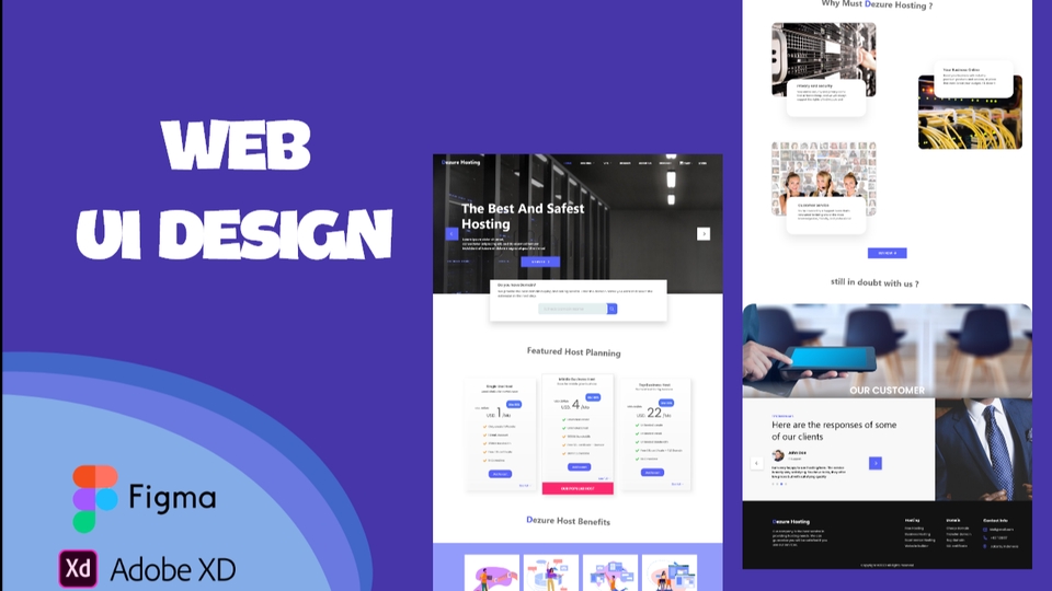 Website UI UX Design, UI Website design, web ui design