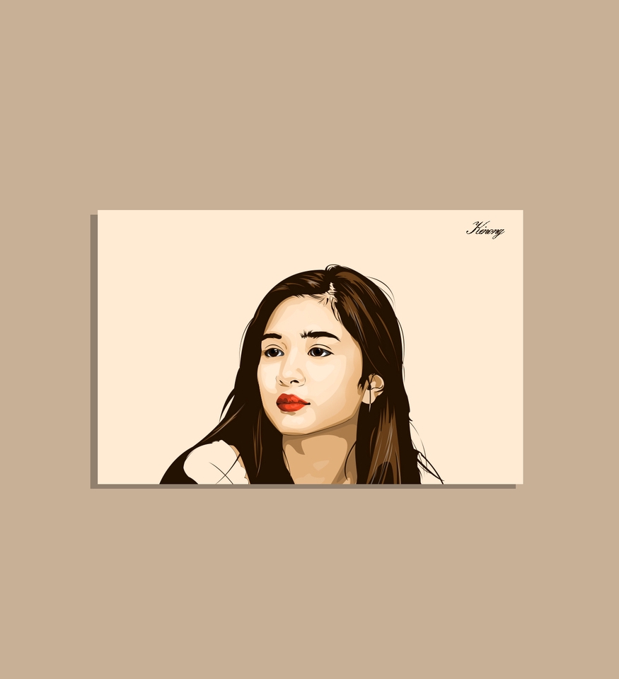 VECTOR GAMBAR POTRAIT