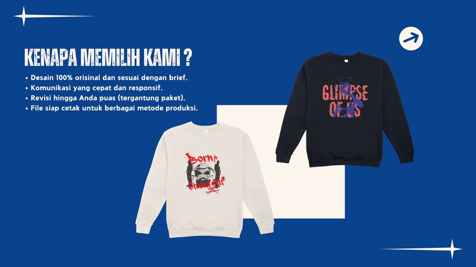 Jasa Desain Kaos & Merchandise Kreatif untuk Brand Anda
