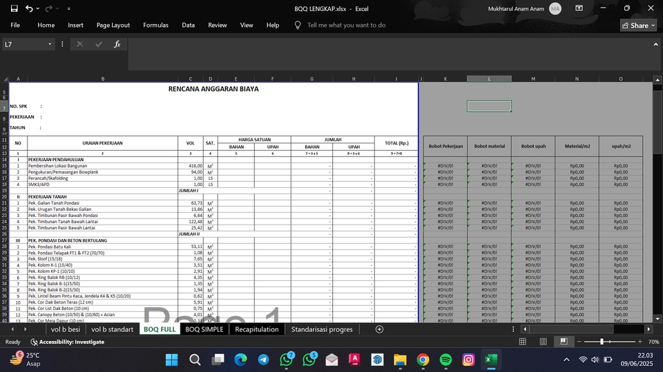 Jasa Gambar 2D Autocad & Pembuatan BOQ/RAB Untuk Proyek Anda