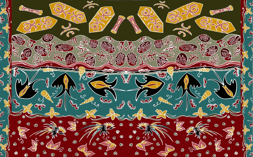 DESAIN MOTIF BATIK UNTUK BATIK TULIS, BATIK CAP, DAN BATIK PRINTING