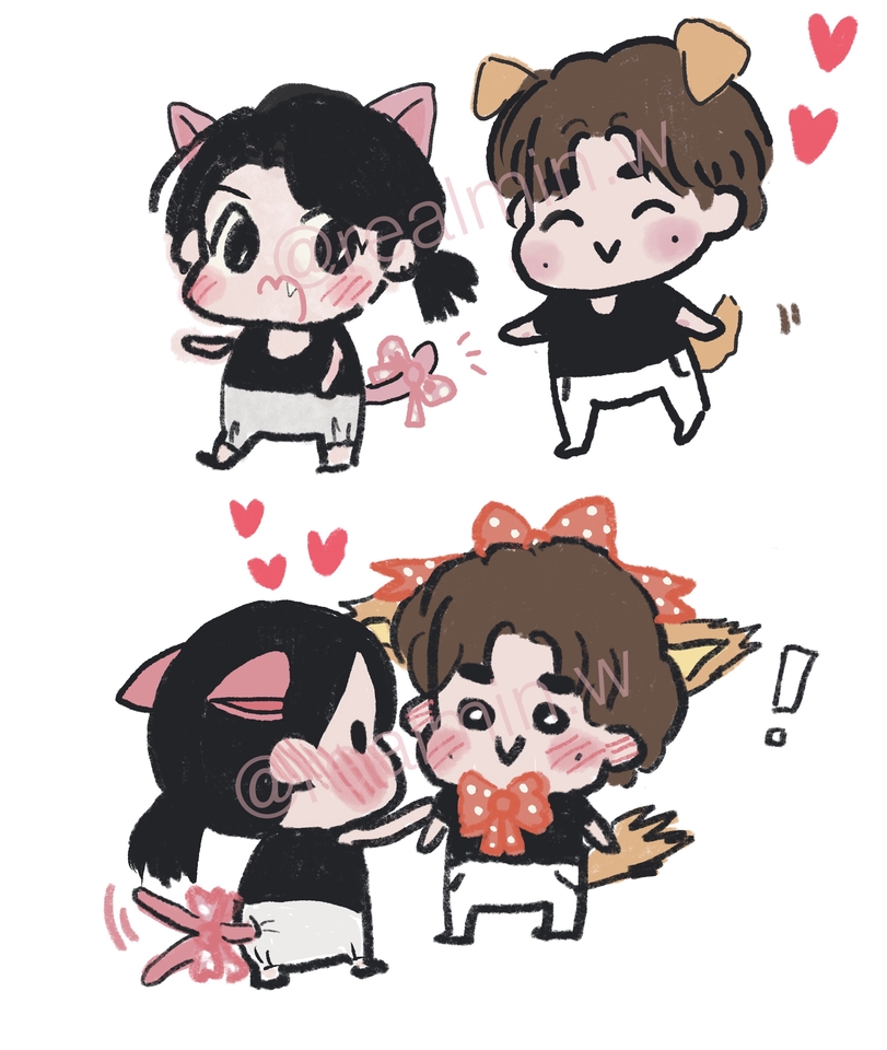 วาดภาพประกอบ character chibi sd portrait fashion คน สัตว์ การ์ตูนน่ารัก ...