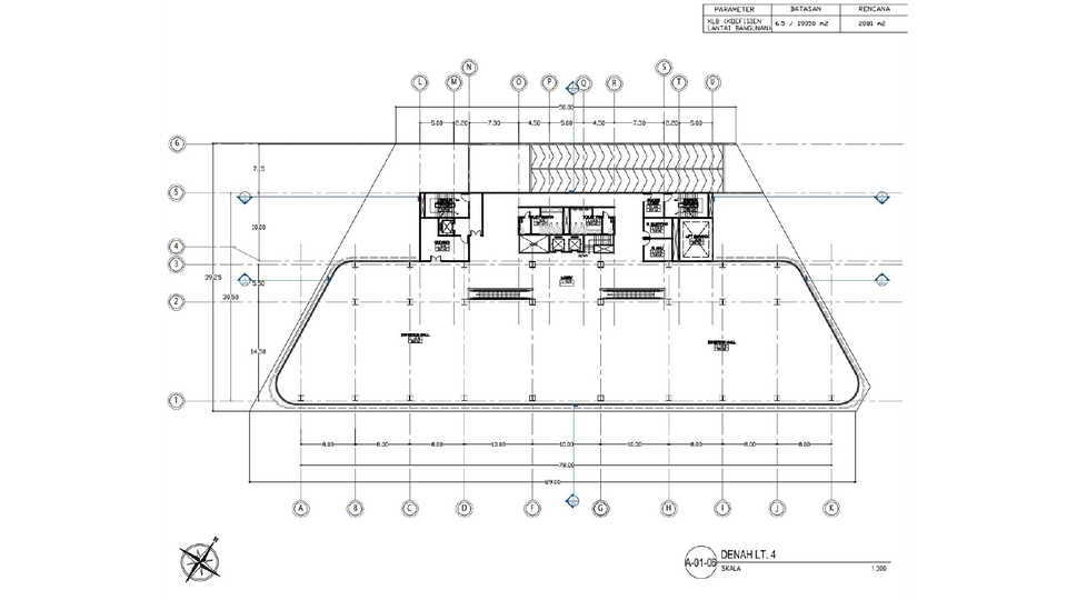 CAD Drawing/Gambar Kerja AutoCAD Arsitektur, Struktur