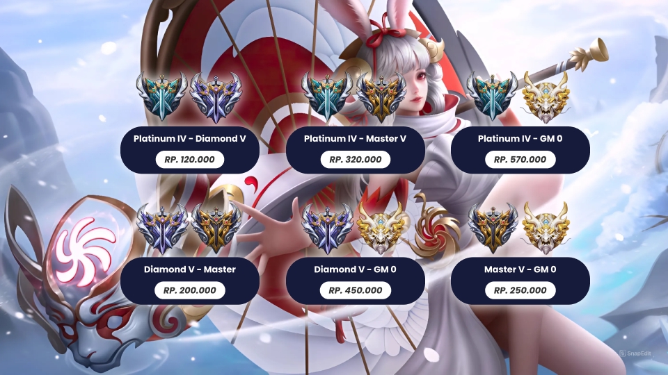 Joki Rank Honor of Kings ( HoK )