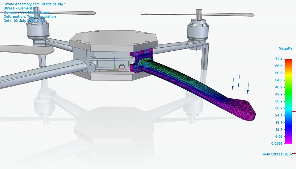 Jasa FEA Simulation Solidworks & Solid Edge