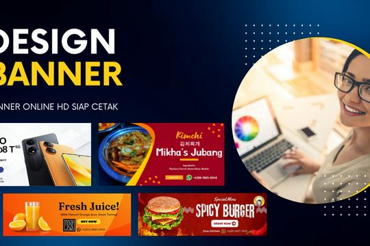 DESAIN BANNER ONLINE & WEB BANNER