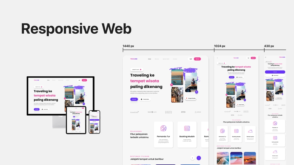 UI UX Design, Mobile App, Responsive Website / Landing Page, Design System, Clean UI