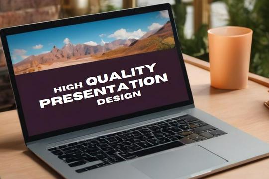 HIGH QUALITY PRESENTATION DESIGN FOR STUDENTS