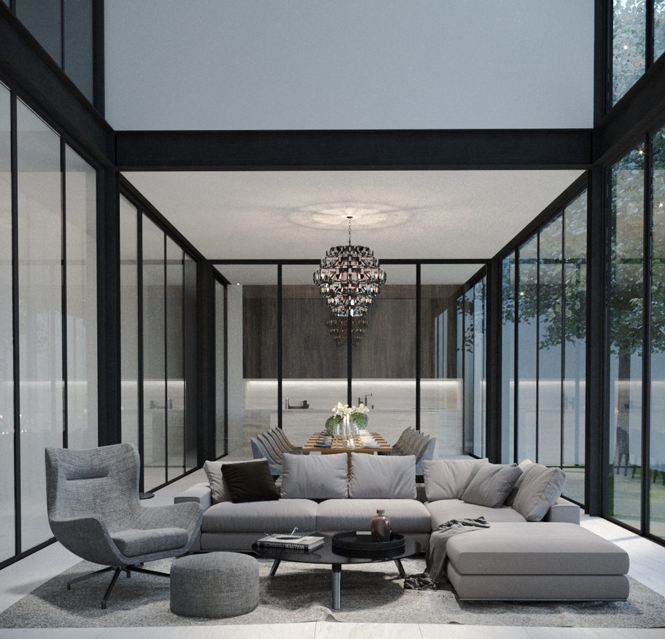 รับทำภาพ 3d Interior Perspective