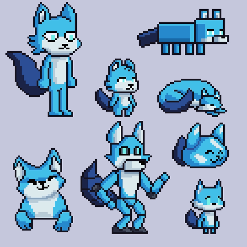 Pixel Art (Animated GIF/Custom/Character)