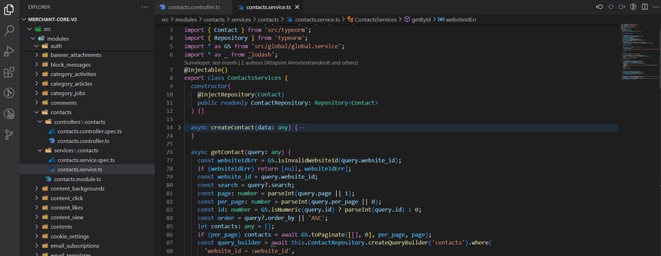 รับทำ API Web Service ระบบหลังบ้านด้วย NodeJs