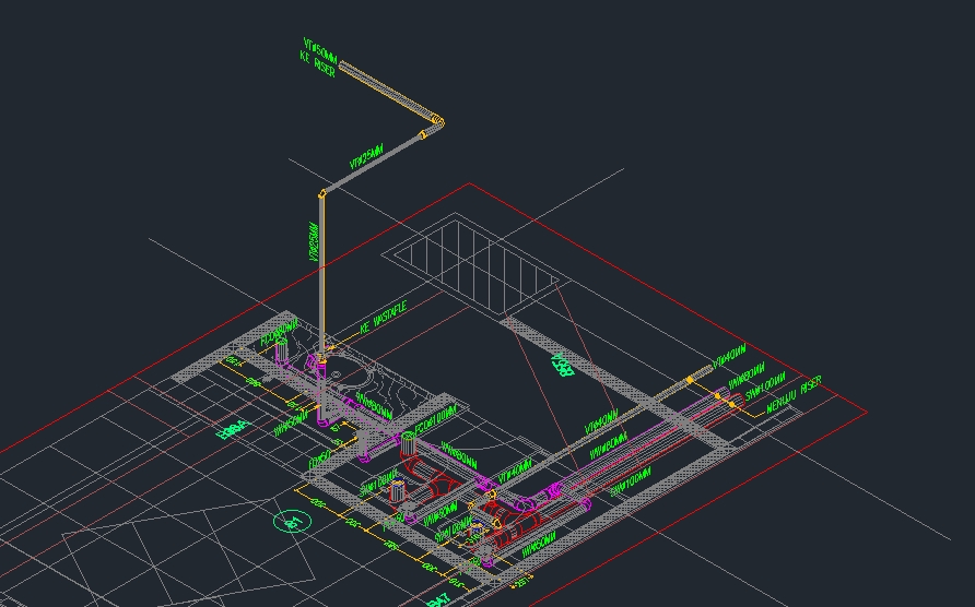 Desain perencanaan gambar Mekanikal, Elektrikal, Plumbing (MEP ...