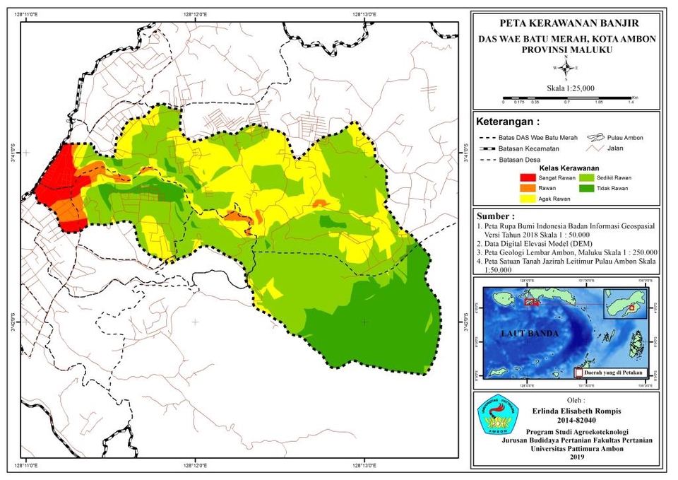 Jasa Pembuatan Peta ArcGIS/ArcMap Murah (Digitasi dan Analisis)