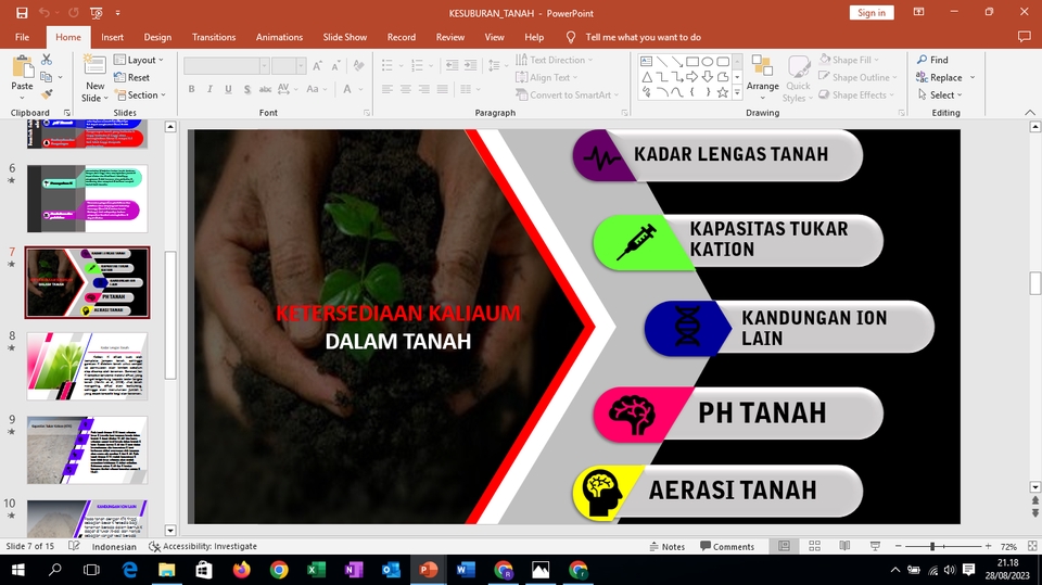 PEMBUATAN PRESENTASI POWER POINT PROFESIONAL