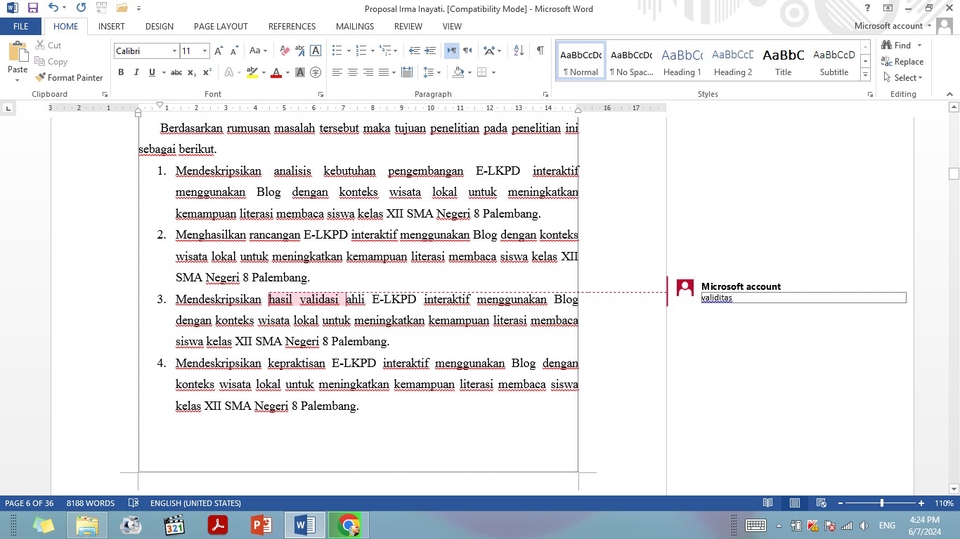 Jasa Proofreading (Free Konsultasi EYD)