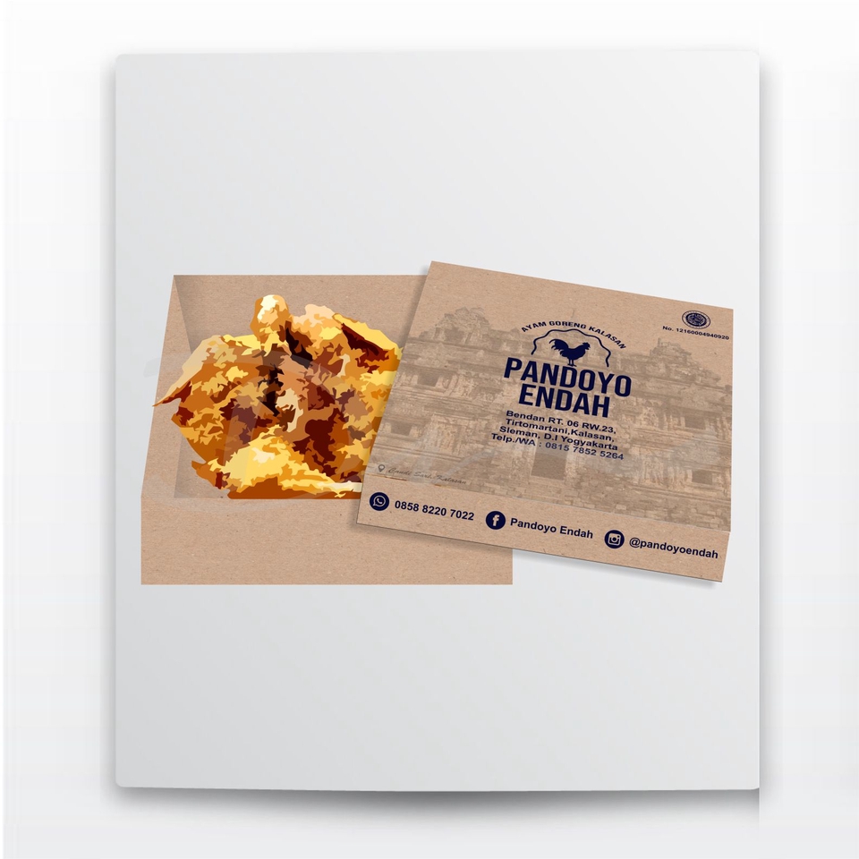 Design Label/Kemasan Modern Minimalis, Untuk Usaha dan UMKM