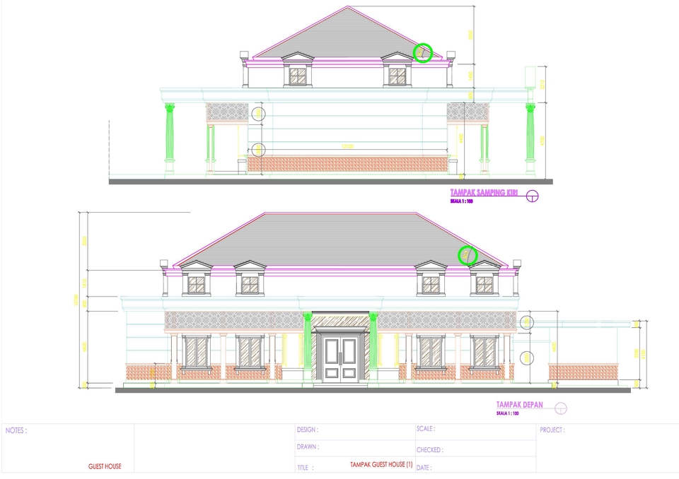 AutoCAD 2D-Shop Drawing-DED-As Built-IMB | 7000/m2 | Desain Rumah-Ruko ...