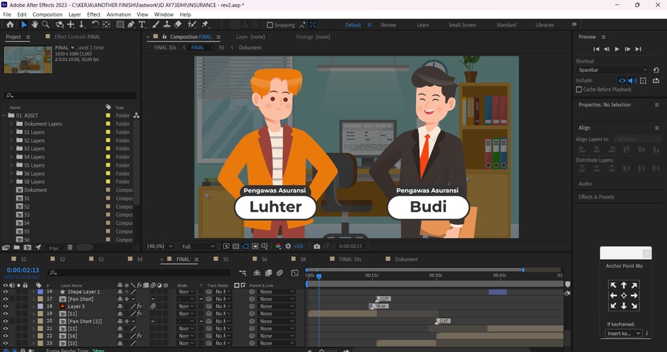 Pembuatan Motion Graphic Video Explainer 2D UMKM