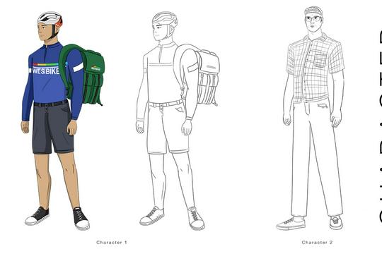 Desain Karakter dengan Kelengkapan Konsep, Kerja Cepat dan Tepat Waktu