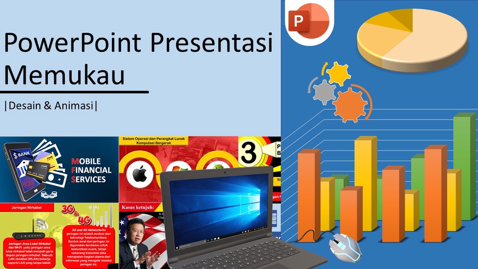 PowerPoint Presentasi Memukau - Desain dan Animasi