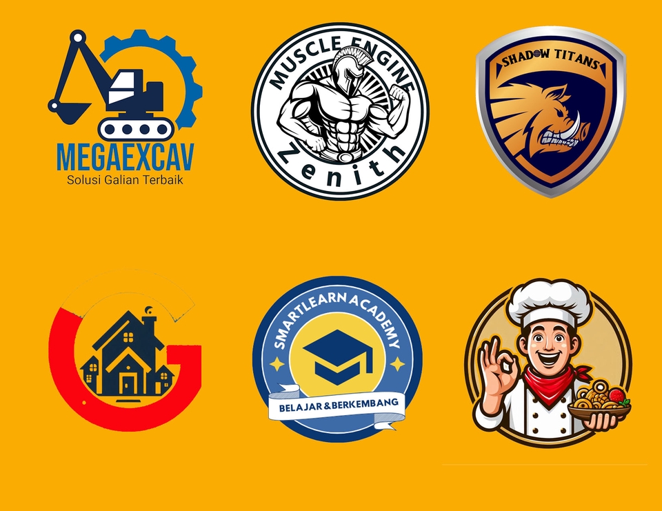 DESAIN LOGO BEBAS REVISI SAMPAI JADI