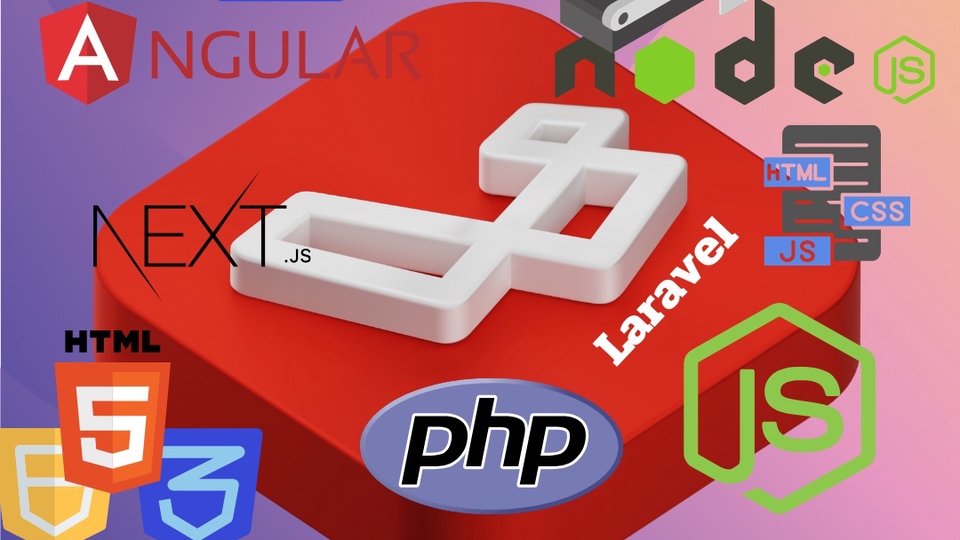 รับเขียนโปรแกรมและพัฒนาเว็บแอปพลิเคชัน ครบวงจร HTML, CSS, JavaScript Angular, Next,PHP, Node,Laravel