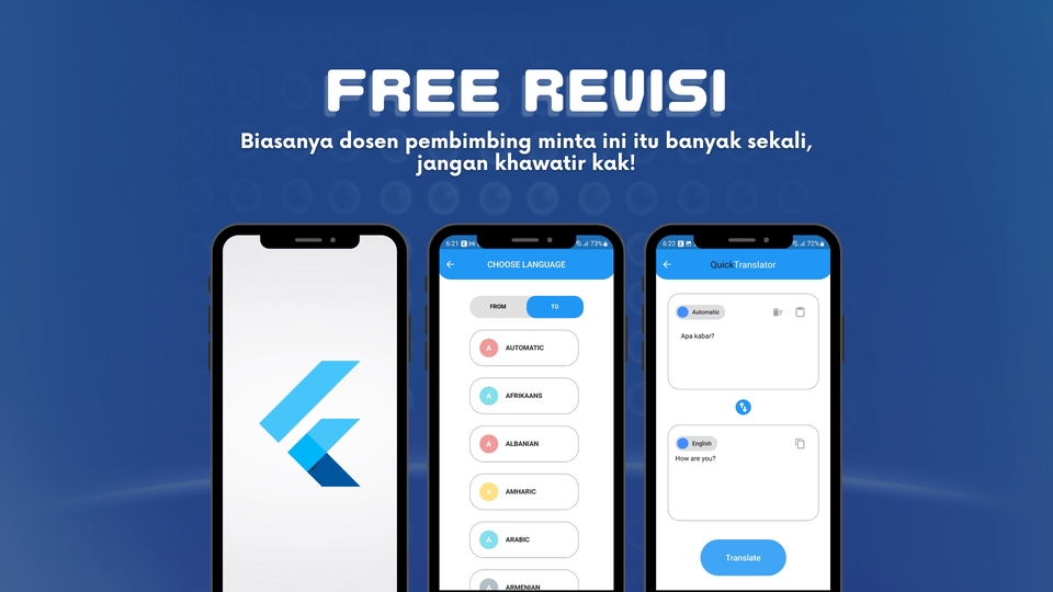 Spesialis Tugas Kuliah Mobile App Android Ios Developer Flutter