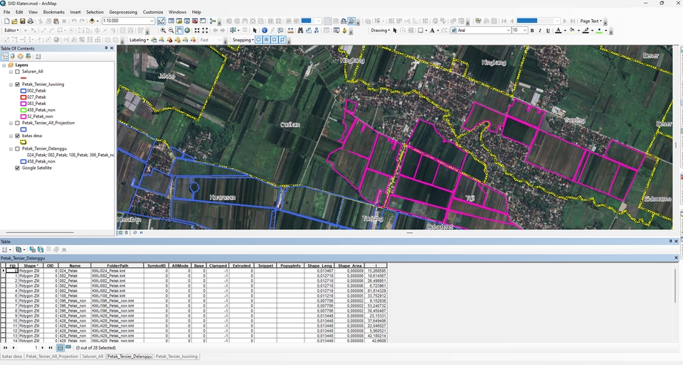 Pembuatan Peta GIS Profesional untuk Berbagai Kebutuhan