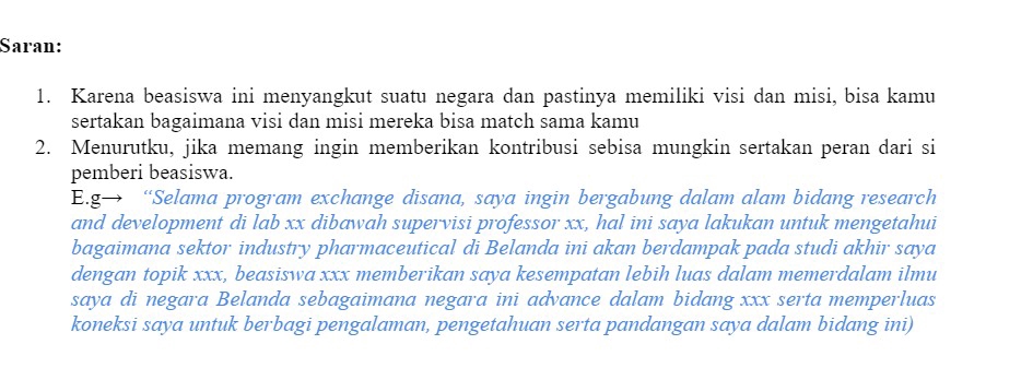 Proofreading Essay Beasiswa