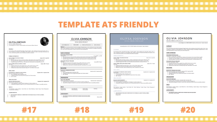 CV/RESUME ATS FRIENDLY + KONSULTASI AGAR LEBIH DILIRIK HRD