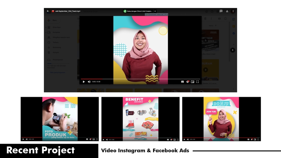 VIDEO IKLAN MENARIK, OMSET BISNIS NAIK - Jasa Buat Video FB / IG Ads