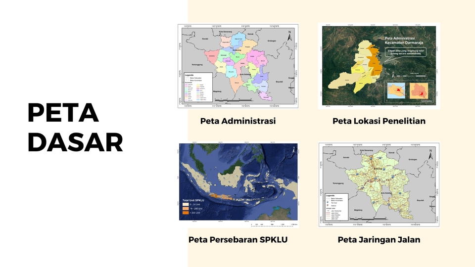 Jasa Desain Pembuatan Peta | Layouting Peta | Pengolahan Data Geospasial