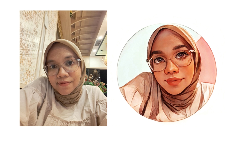 Edit Foto Portrait karakter kartun/Remove foto background produk ...