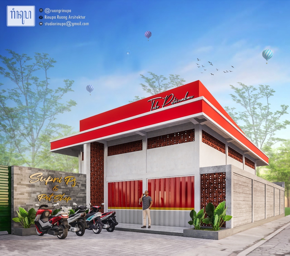 Desain Rumah/Gedung, Gambar Kerja (DED), dan RAB