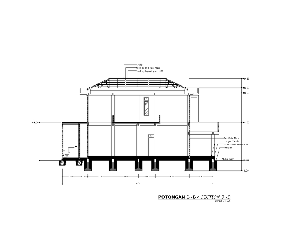 Gambar Kerja-IMB-Asbuilt Drawing- Autocad 2D - 1 Sampai 5 Hari Selesai