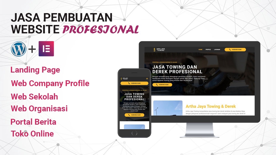 Jasa Pembuatan Website Profesional