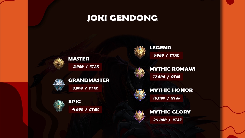 Joki Gendong MLBB (Promo New Store)