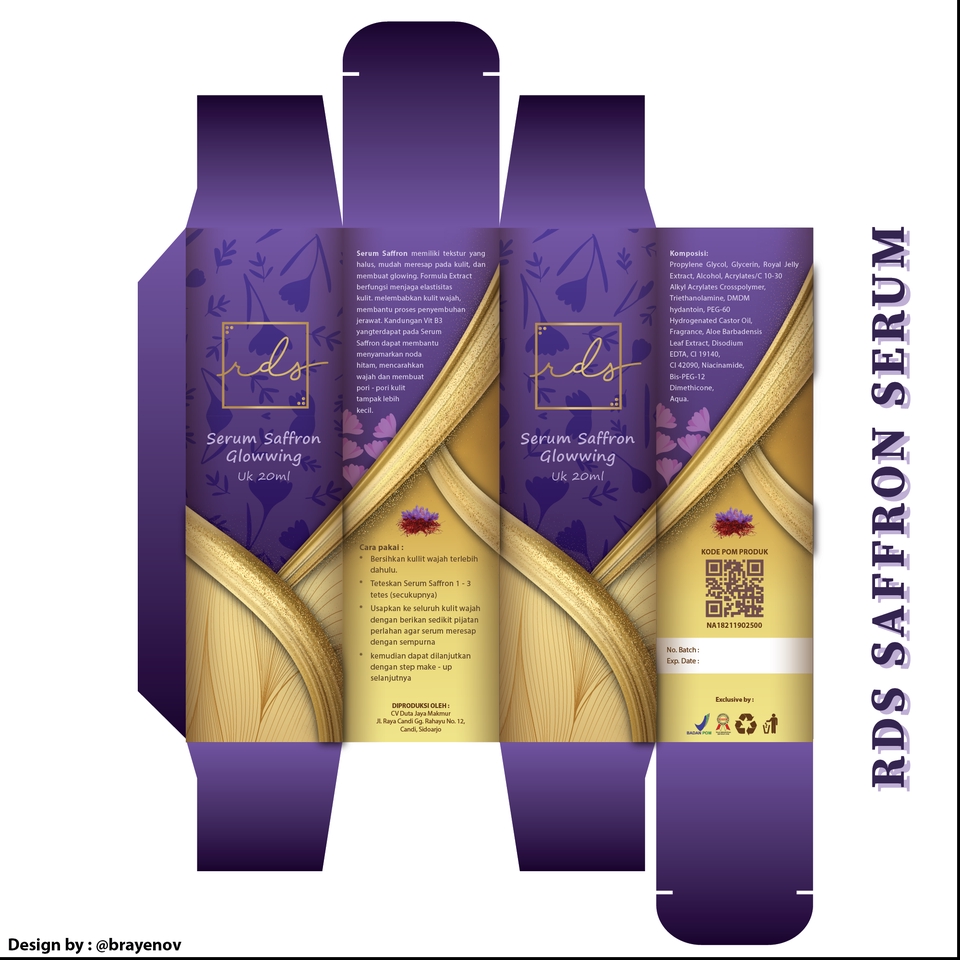 Desain Box Kemasan Produk