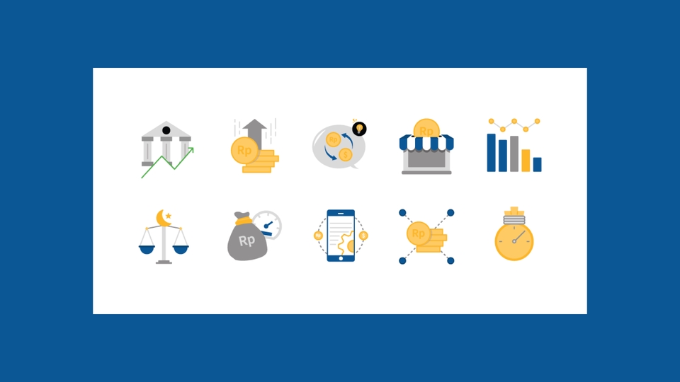 Jasa Desain Icon Flat Simple